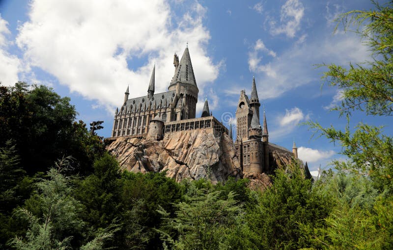 Hogwarts Castle at Universal Orlando Editorial Image - Image of florida ...