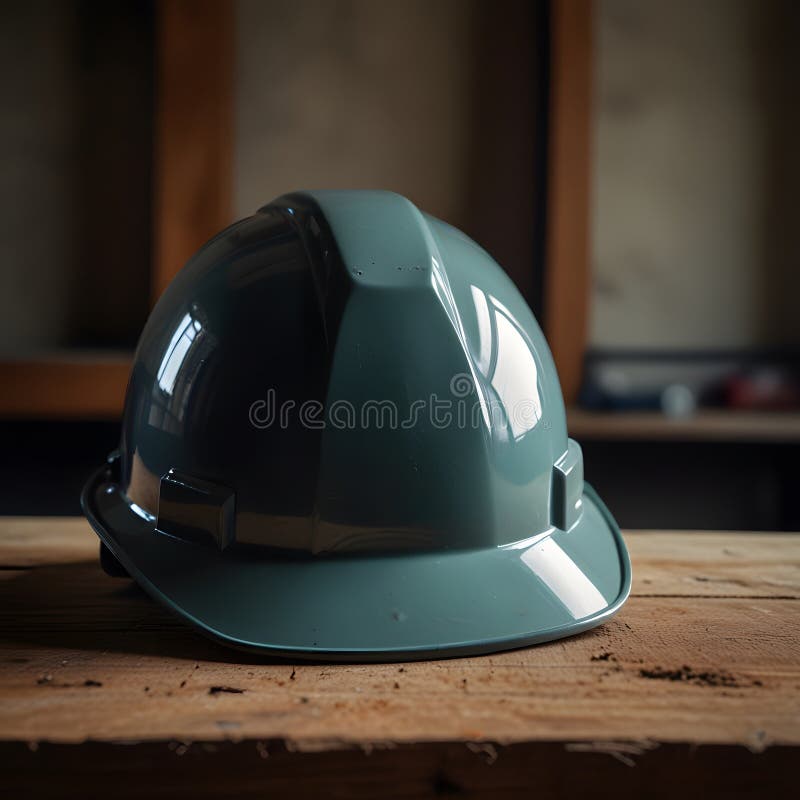 Orange Safety Work Helmet Hard Hat Protection Stock Illustration ...