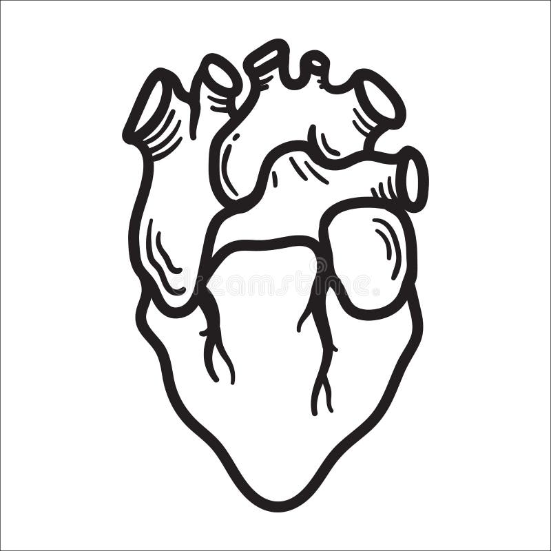 Hart modern element vector illustratie. Illustration of begrip - 93259970