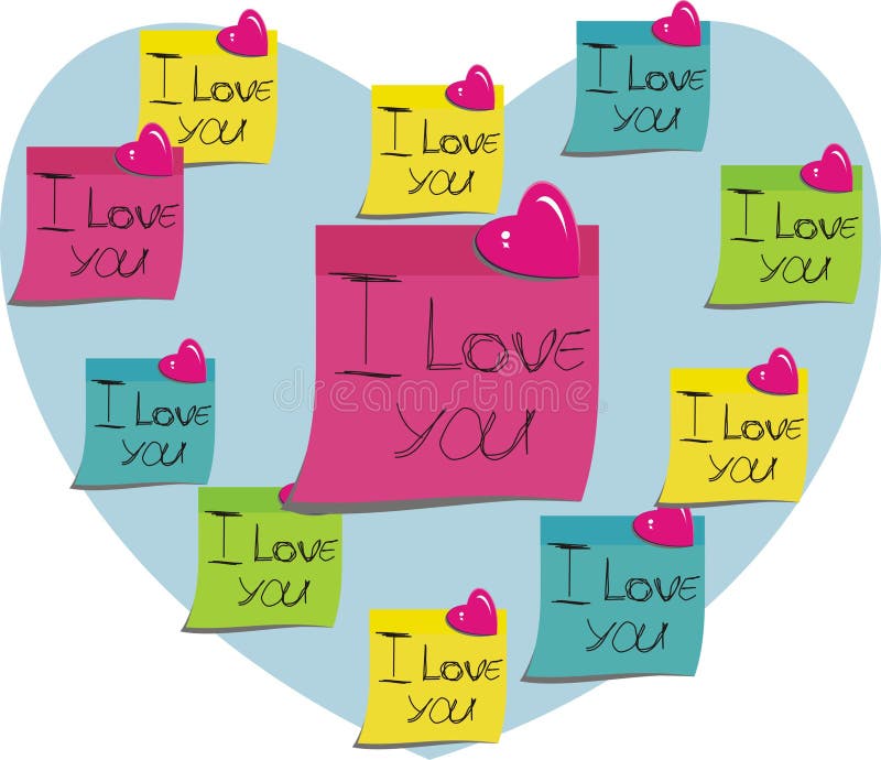 Hart From Paper Labels Picture. Image: 3833496