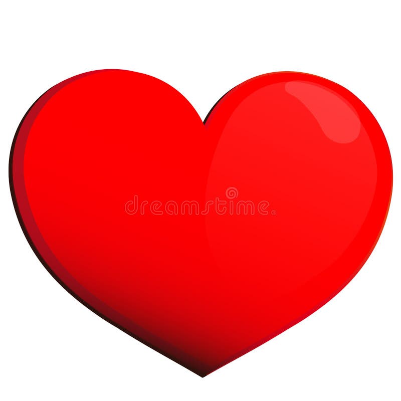 De Rode Harten Van Het Document Vector Illustratie - Illustration of ...