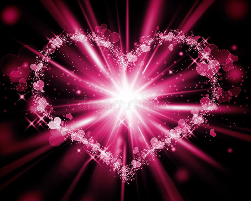 Harts graphic background. stock illustration. Illustration of explosion ...