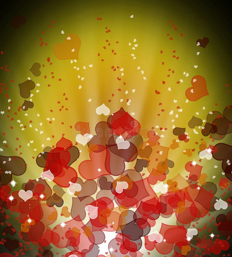 Harts graphic background. stock illustration. Illustration of explosion ...