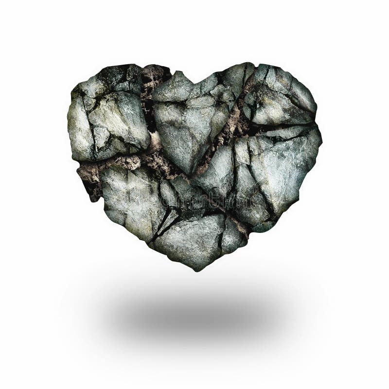 De liefde van de steen vector illustratie. Illustration of liefde ...