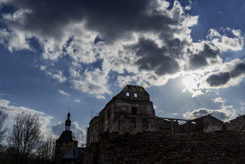 Hartenberg Ruins, Western Bohemia, Czech Republic Stock Photo - Image ...