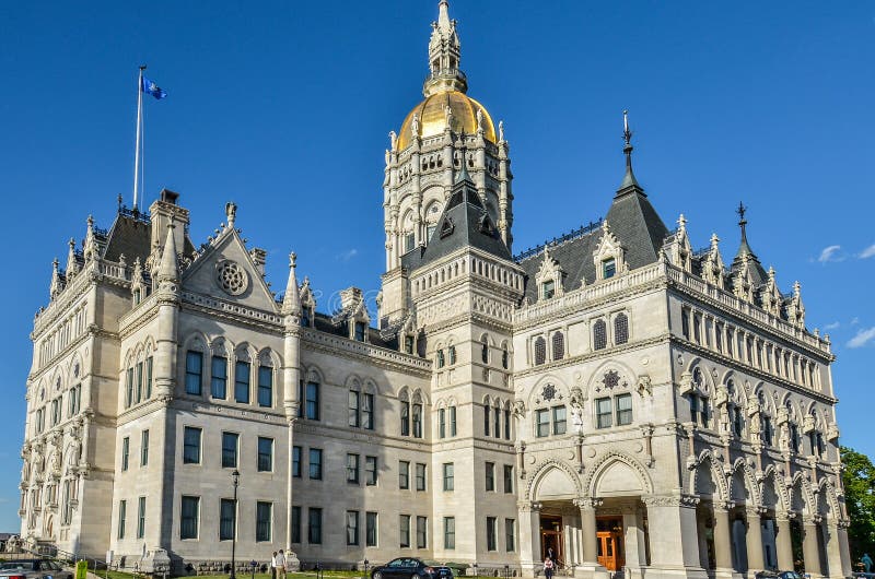 State Capitol in Hartford, CT Stock Photo - Image of attraction ...