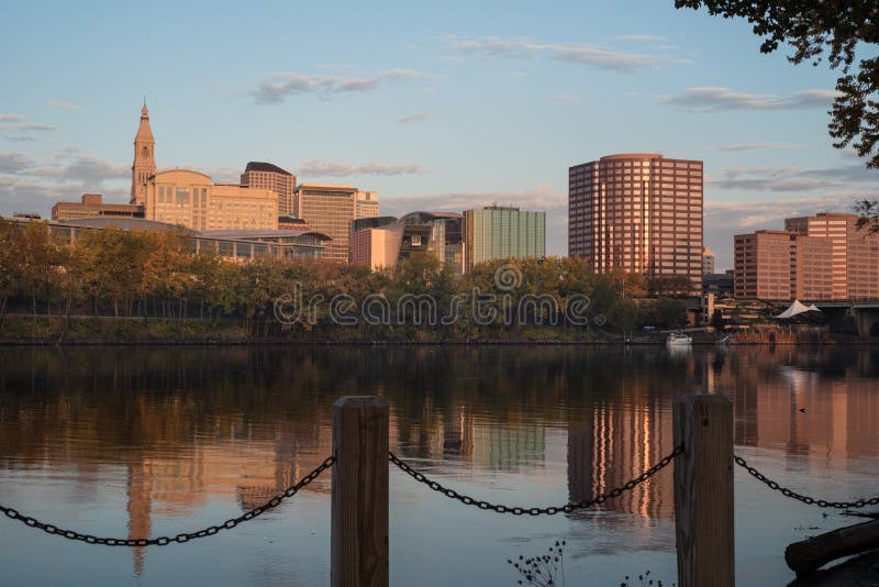 Skyline, Hartford Connecticut Stock Photo - Image of england, capital ...
