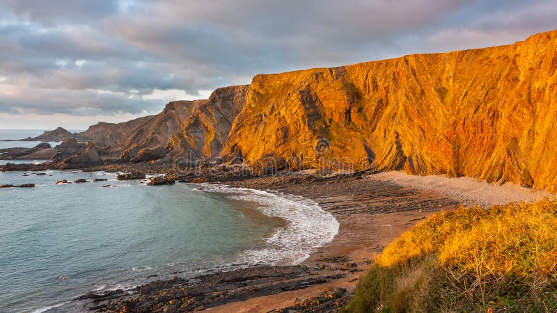 Hartland Quay, Devon, England, UK Stock Photo - Image of country ...