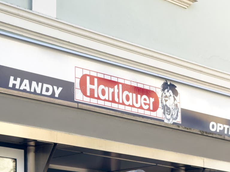 Hartlauer Storefront Signage in Urban Setting with Logo and ...