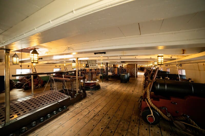 HMS Trincomalee Interior Captains Quarters Editorial Image - Image of ...