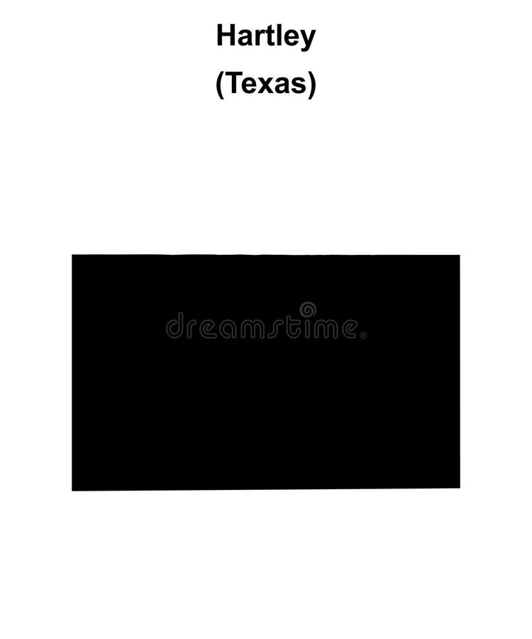 Hartley outline map stock vector. Illustration of detailed - 361791811