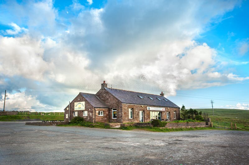 Hartside Top Cafe on the Summit of the Lake District Mountain Hartside ...