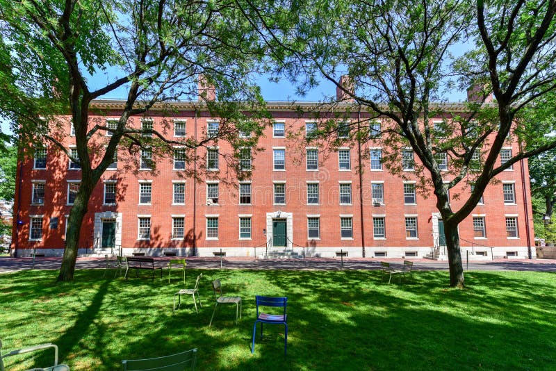 Harvard Dorm Building stock image. Image of brick, england - 77456559