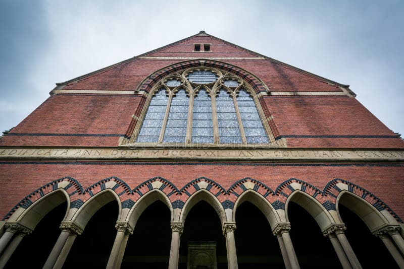 The Harvard Memorial Hall, at Harvard University, in Cambridge, Stock ...