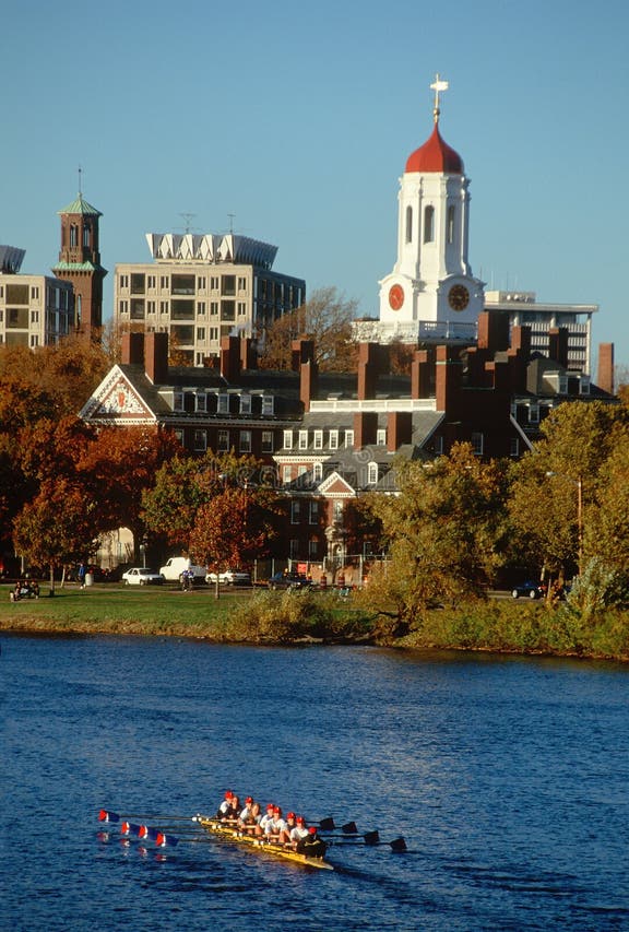 Harvard Rowing Team and Building, Cambridge, MA Editorial Image - Image ...