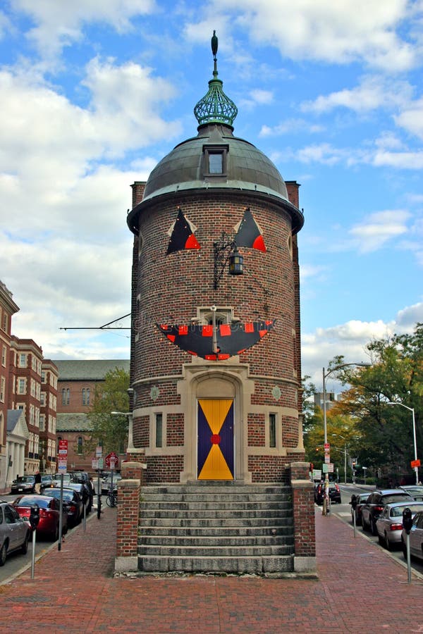 Harvard Square, Cambridge editorial stock photo. Image of resident ...