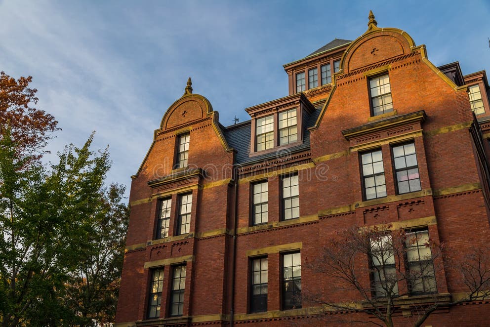 Harvard University Architecture Stock Image - Image of harvard, campus ...