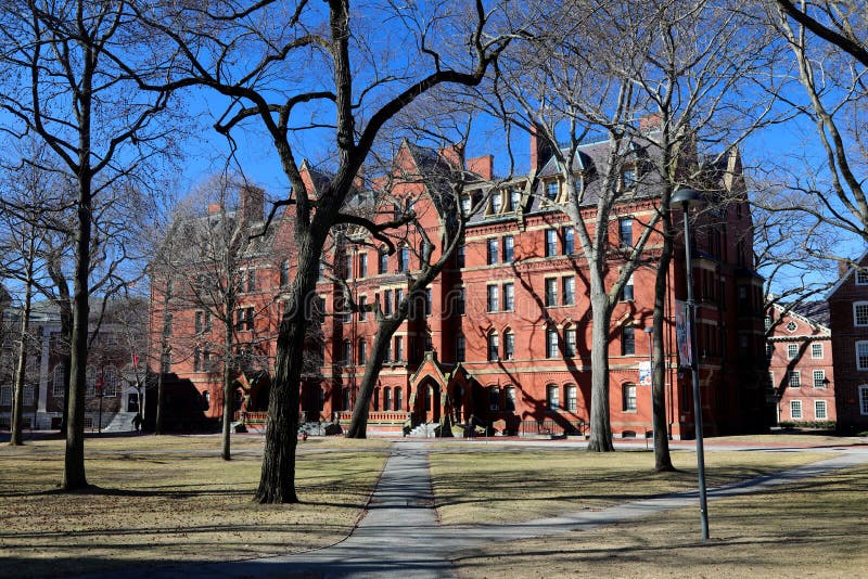 Harvard University Building Stock Image - Image of harvard ...