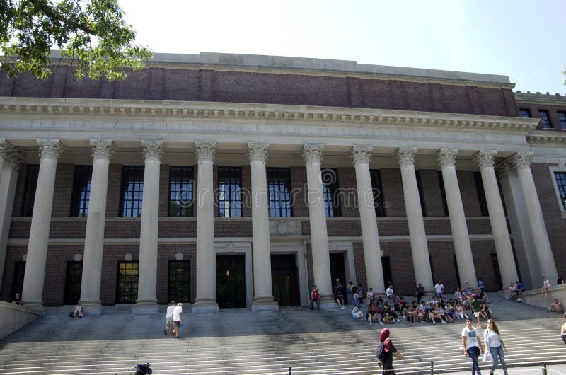 Harvard University Campus Building Editorial Stock Image - Image of ...