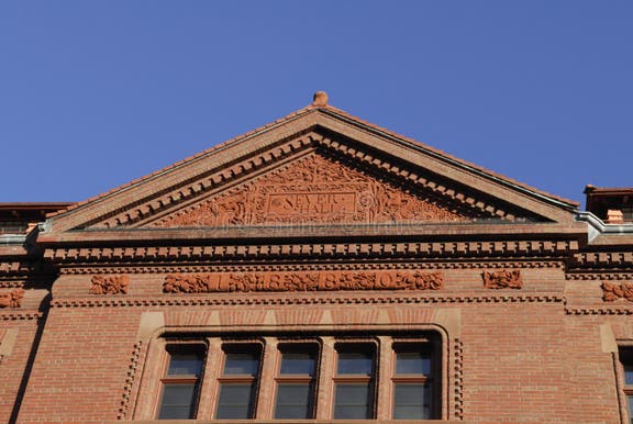 Harvard University Sever Hall Stock Photo - Image of campus ...