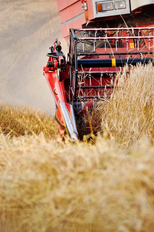 Harvest stock photo. Image of field, work, farm, harvester - 11561786