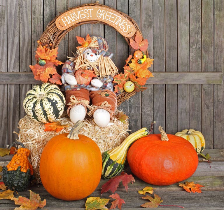 Harvest Autumn Doll stock photo. Image of harvest, leaves - 21476588