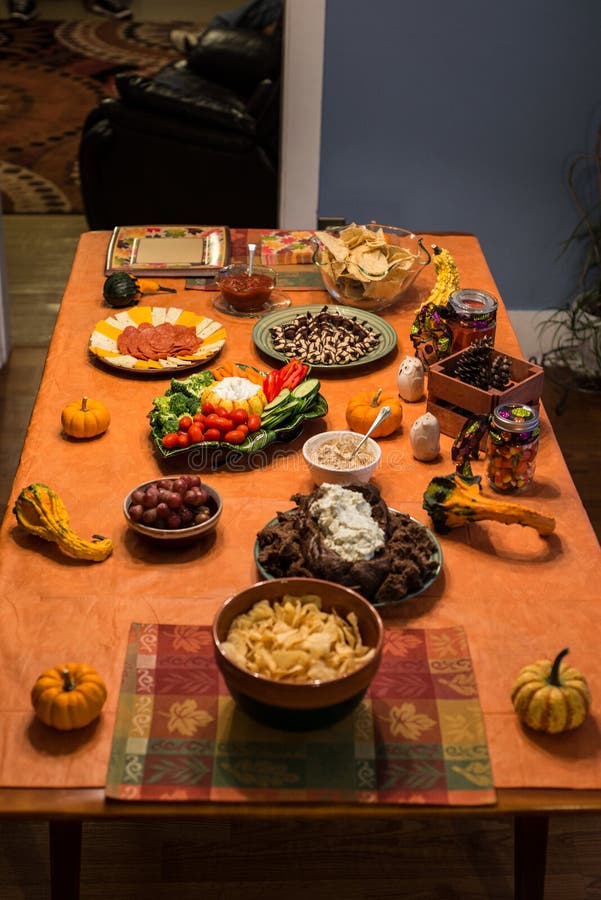 Harvest buffet stock photo. Image of treats, pumpkin - 48565578