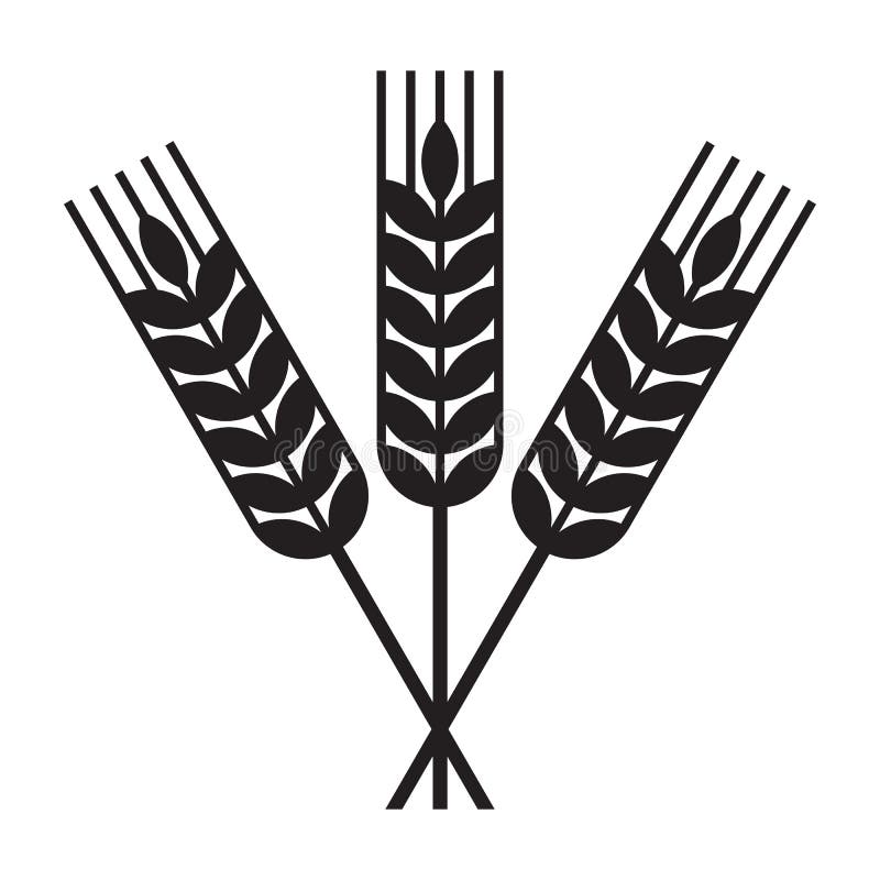 Wheat symbol stock vector. Illustration of croping, hauling - 17628285