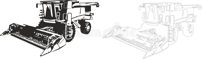 Harvester Stock Illustrations – 14,124 Harvester Stock Illustrations ...