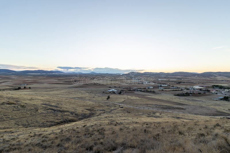 The Harvesting the Beauty of Consuegra S Countryside Stock Image ...