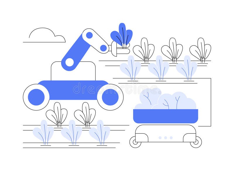 Automated Harvesting Robots Stock Illustrations – 422 Automated ...