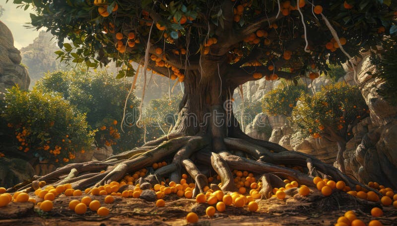 Harvesting the Roots of Orange Trees for Their Nutritional Value a Look ...