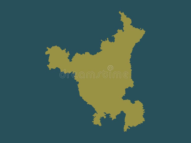 Haryana, India. Solid. No Legend Stock Illustration - Illustration of ...