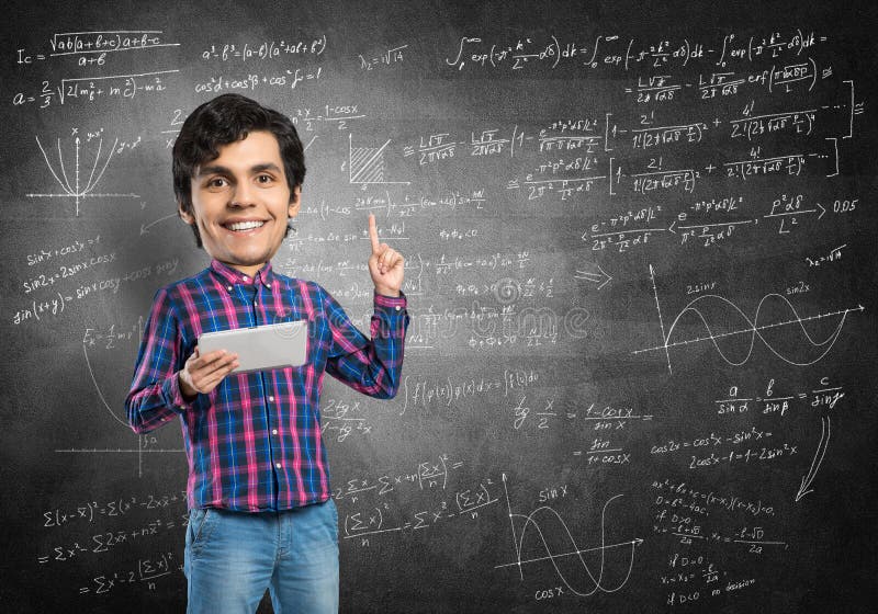 He has smart head stock image. Image of happy, intelligent - 62204719