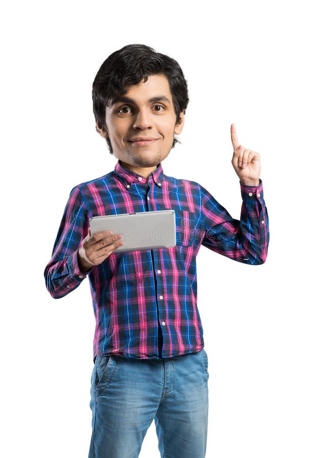 He has smart head stock photo. Image of looking, concept - 76249312