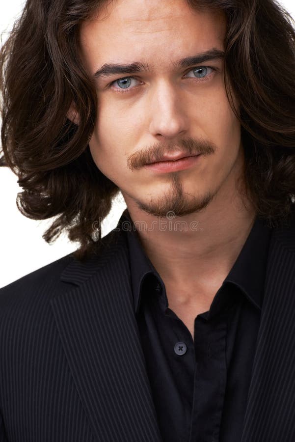 He Has a Smouldering Stare. Closeup Image of a Handsome Young Man in a ...