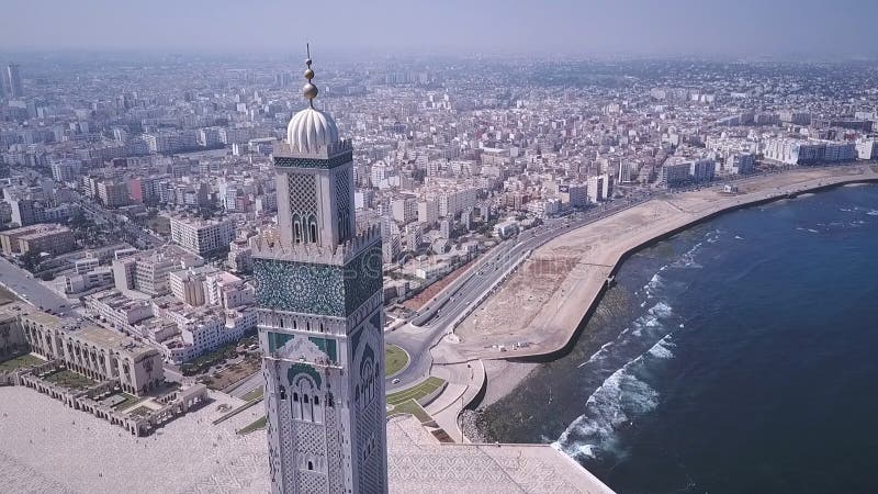 Hasan II mosque stock image. Image of muslim, city, tours - 98721861