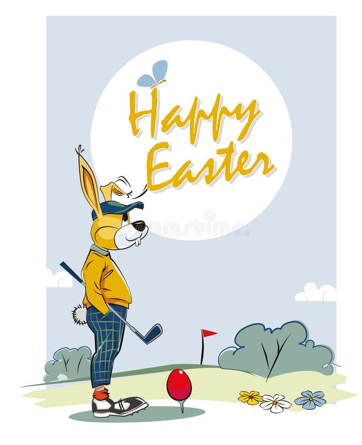 Bunny Golf Stock Illustrations – 72 Bunny Golf Stock Illustrations ...