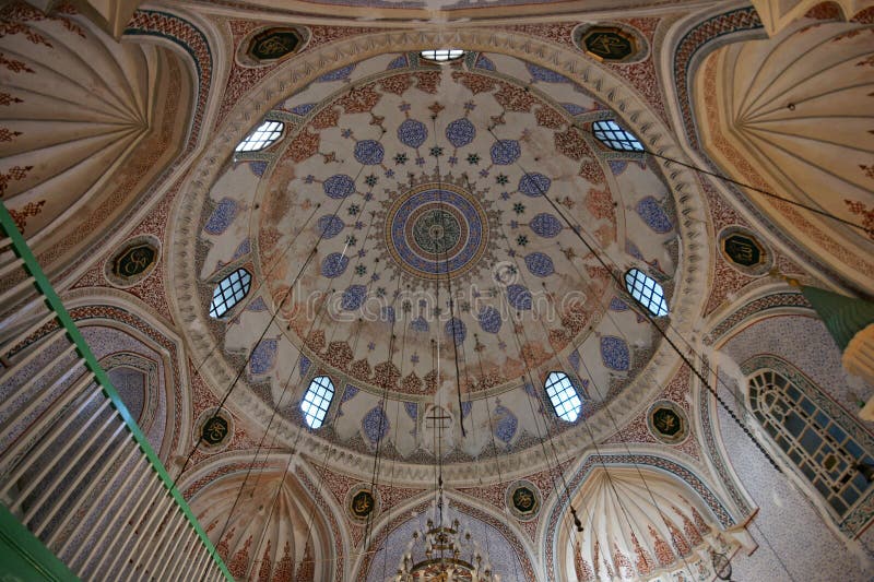 Haseki Sultan Mosque editorial stock photo. Image of cathedral - 276345838