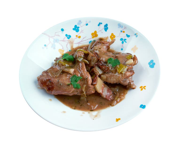 Hasenpfeffer stew rabbit stock image. Image of hasenpfeffer - 49064251