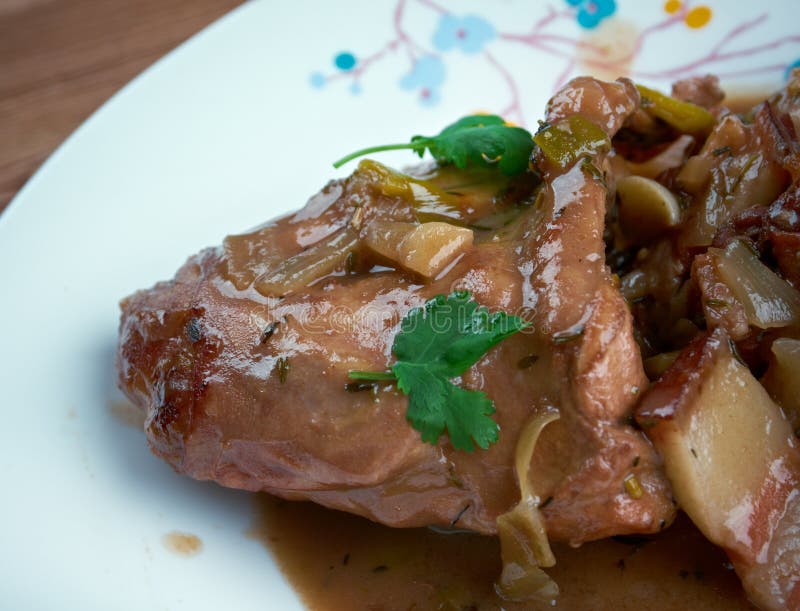 Hasenpfeffer stew rabbit stock image. Image of stew, meat - 49136665