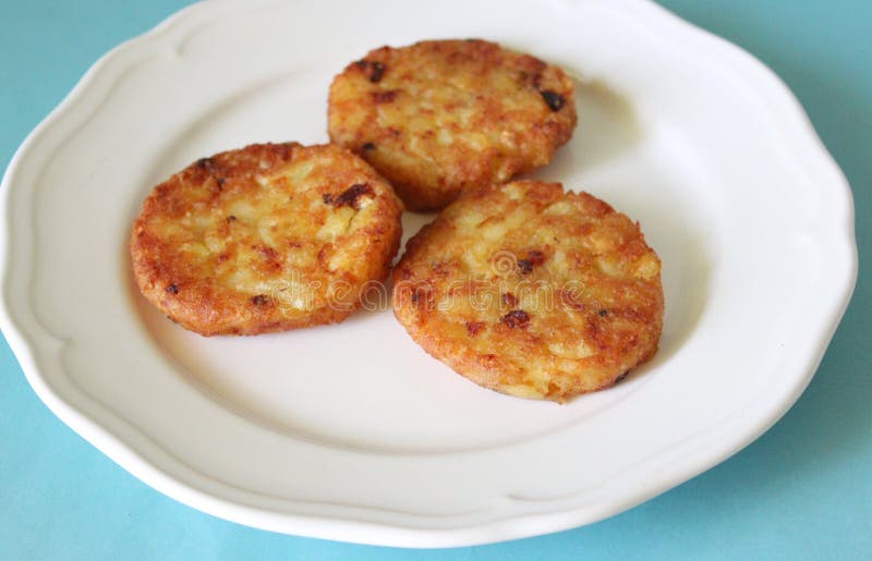 Hash browns stock photo. Image of fresh, cooking, plate - 86527920