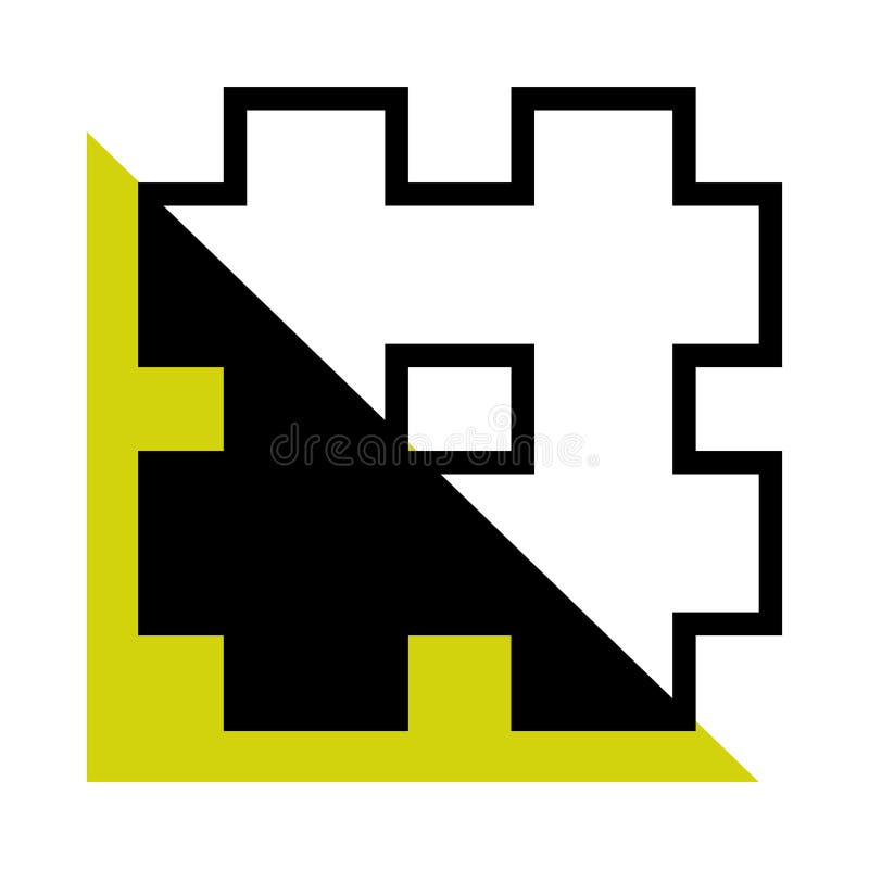 Hash Tag Symbol Geometric Stock Illustrations – 125 Hash Tag Symbol ...