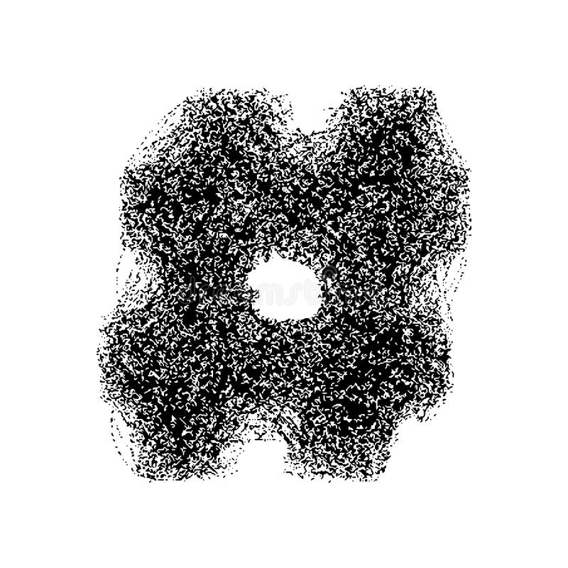 Hash Symbol Made of Particles Isolated Stock Vector - Illustration of ...