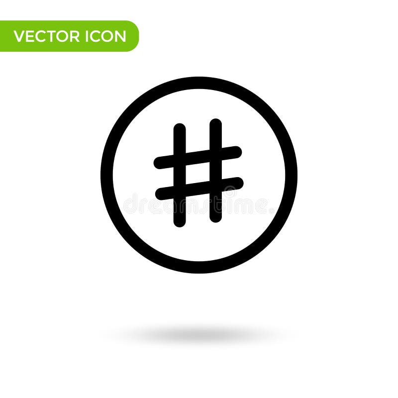 Hashtag Mark Stock Illustrations – 1,323 Hashtag Mark Stock ...
