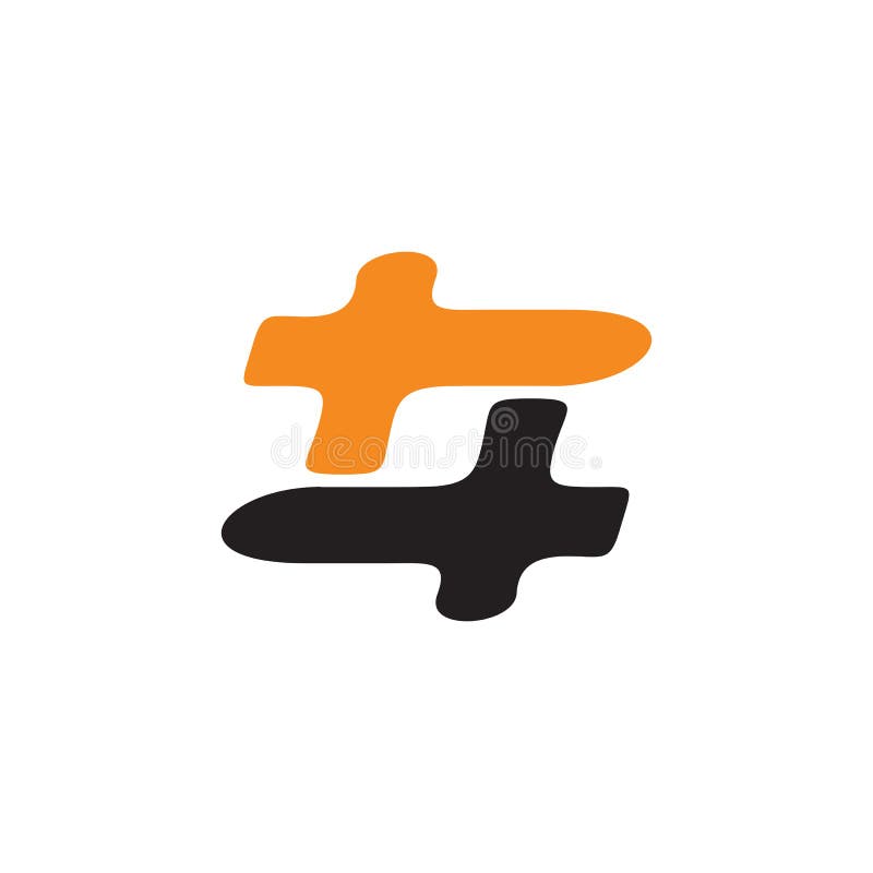 Hashtag Logo Icon Design Template Stock Vector - Illustration of ...