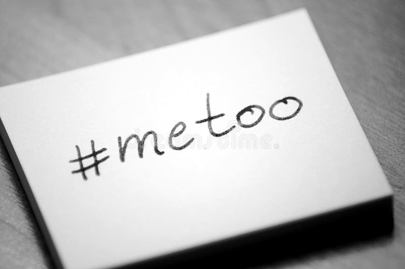 Close Up Of ` METOO` Text In Lightbox. Female Empowering Educational ...