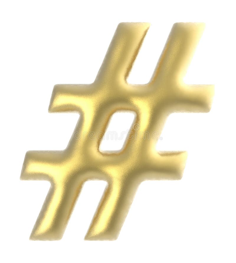 Hashtag Golden Stock Illustrations – 219 Hashtag Golden Stock ...