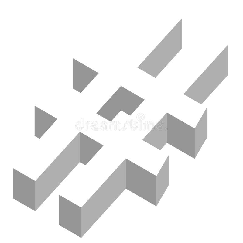 A hashtag in 3d stock vector. Illustration of shape - 145844261