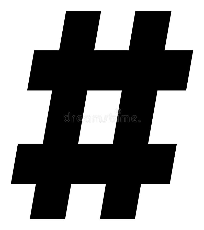 Hashtag Prison Concept Social Media Addiction Vector Stock Vector ...